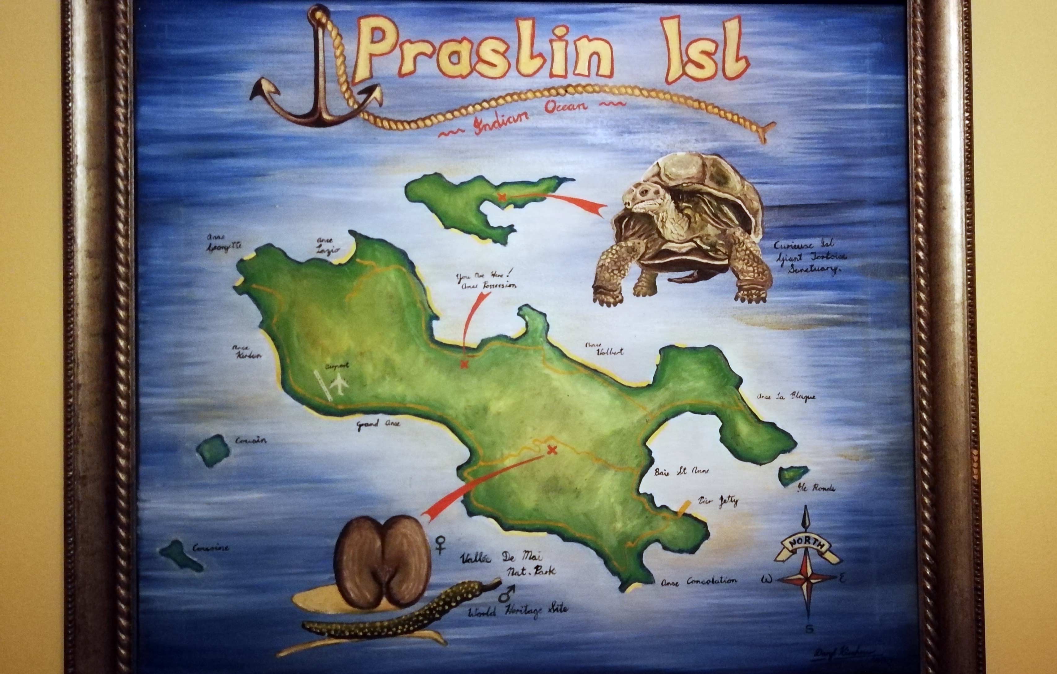 Filmy z plecaka » Atrakcje Praslin - drugiej co do wielkości wyspy Seszeli